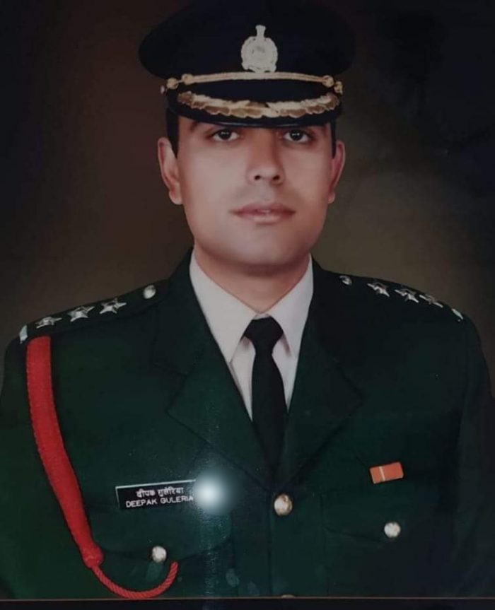 Captain Deepak Guleria SM - Honourpoint