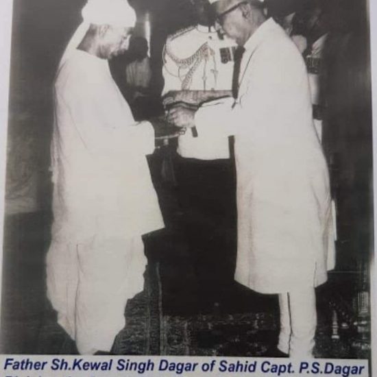 Capt Prithvi Singh Dagar VrC – Honourpoint